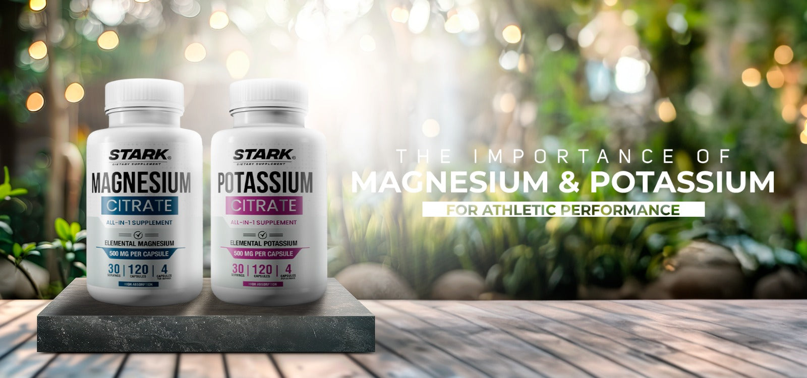 The Importance of Magnesium and Potassium Citrate for Sports Performance – Stark Supplements