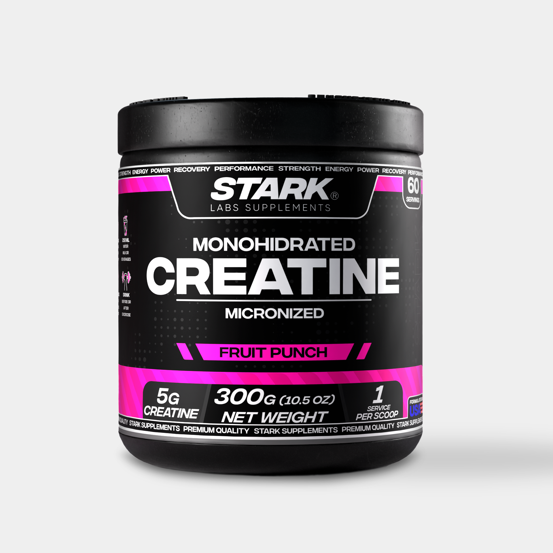 CREATINE STARK FRUIT PUNCH – Stark Supplements