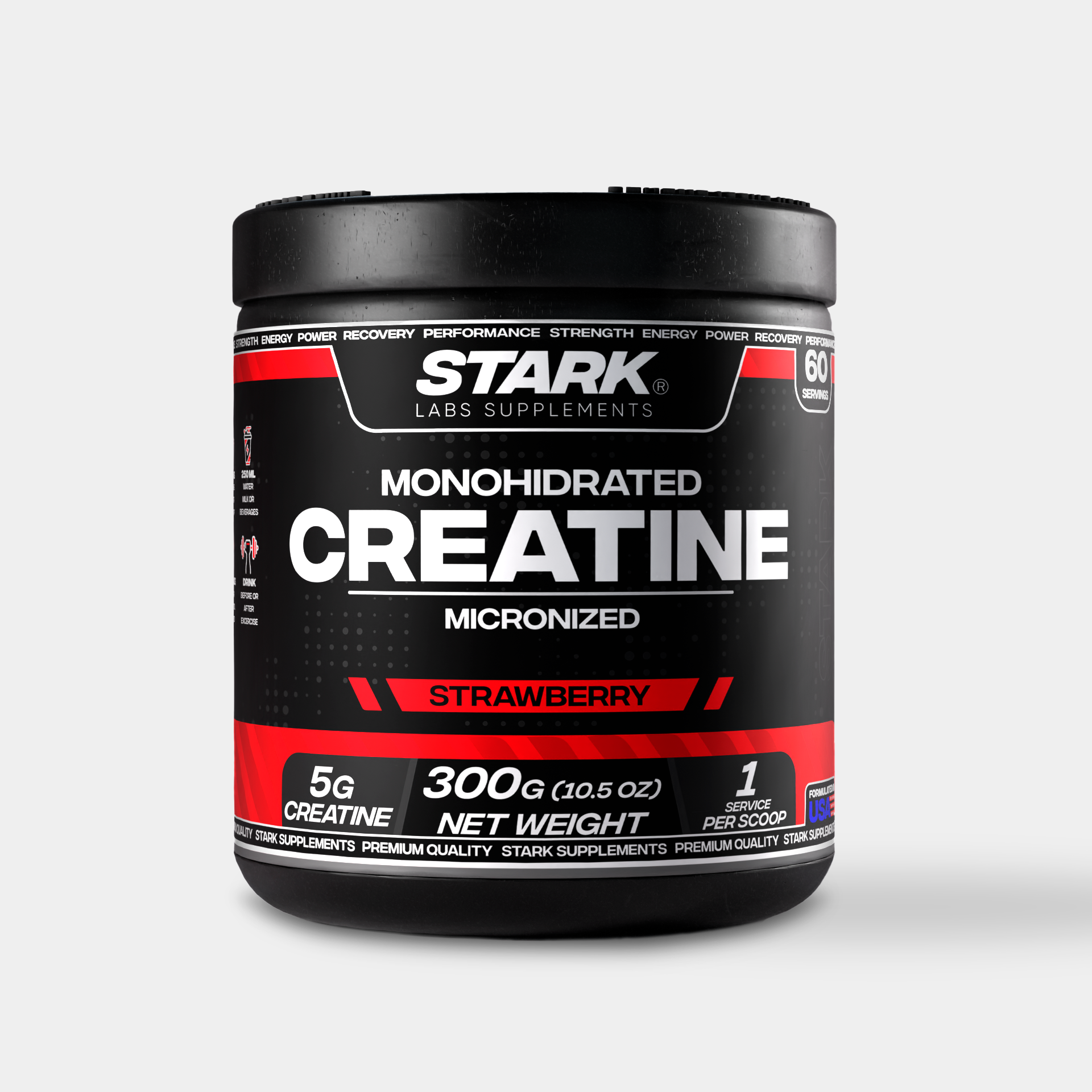 CREATINE STARK STRAWBERRY – Stark Supplements