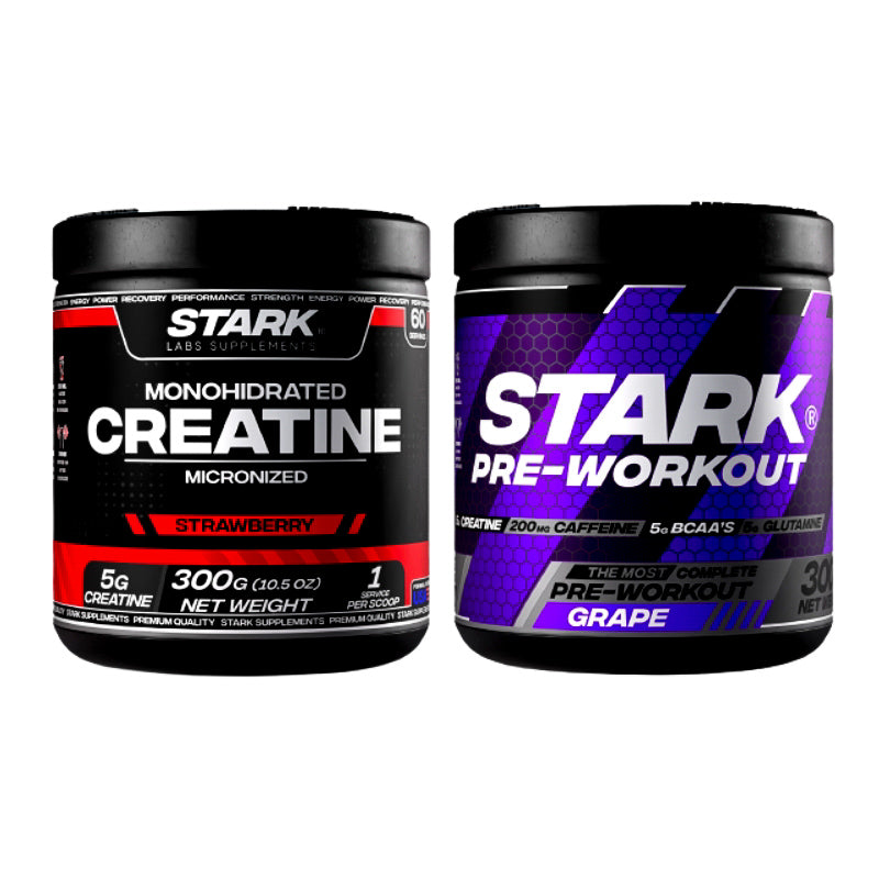 STARK® PACK CREATINE + PRE-WORK OUT - STARK SUPLEMENTS – Stark Supplements