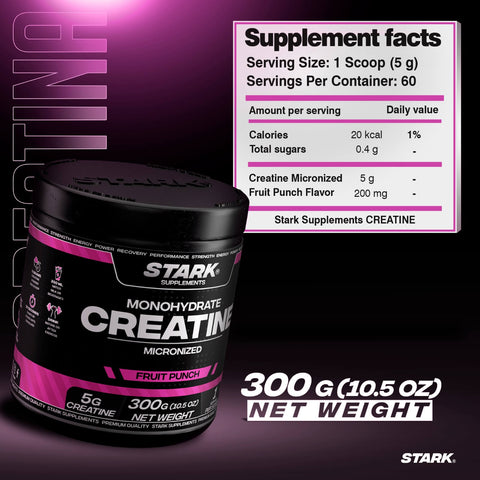 CREATINE FRUIT PUNCH | STARK – Stark Supplements